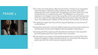 Analysis of a teaser trailer & a poster.odp start | PPT