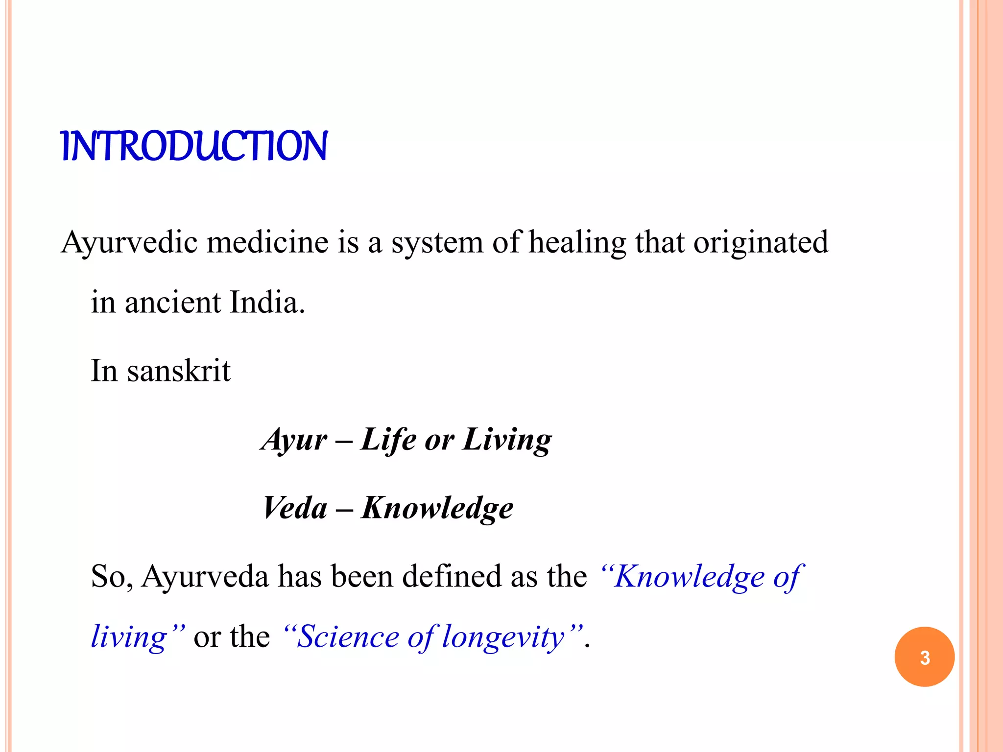 Analysis of ayurvedic formulations | PPTX