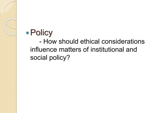 Analysis of bioethical issues | PPT