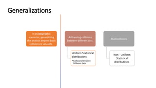 Analysis of birthday paradox bounds & Generalization.pptx