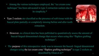 Analysis of buccolingual dimensional changes of the extraction socket ...