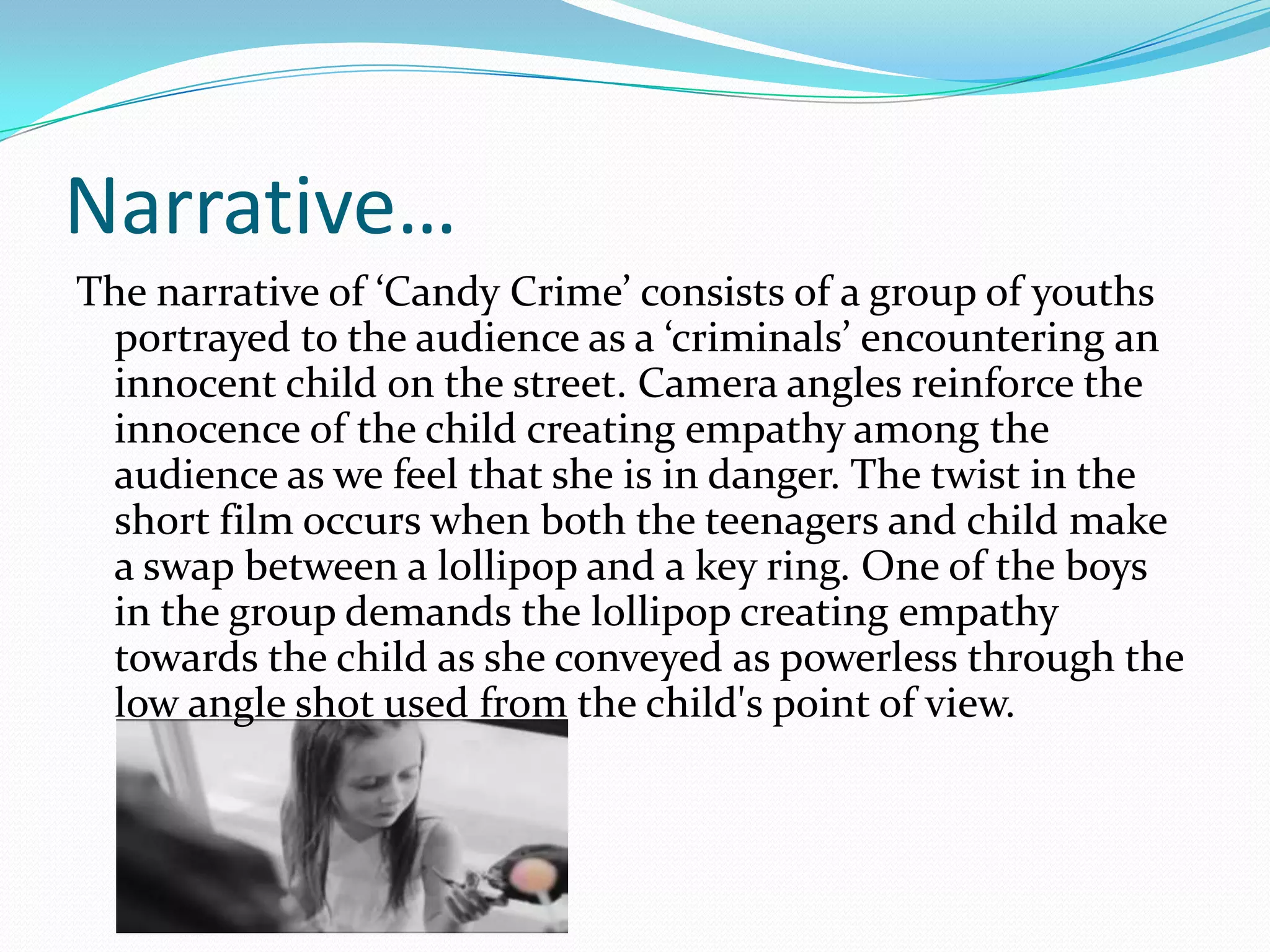 Analysis of candy crime | PPTX