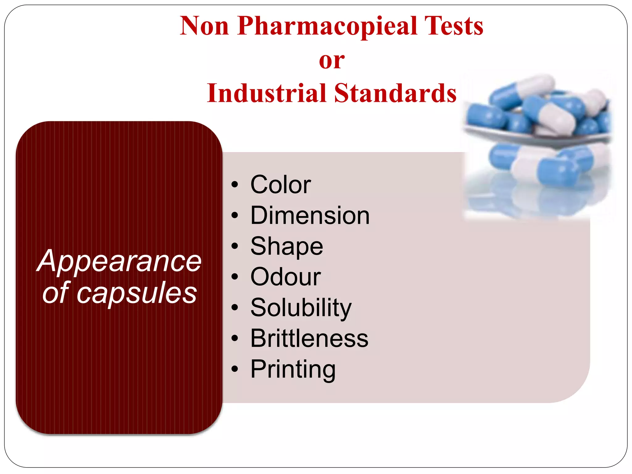 Analysis of capsules | PPT