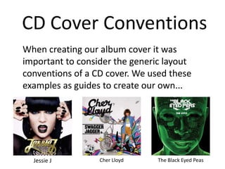 Analysis of cd covers | PPTX