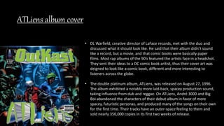 Analysis of range of album packaging | PPT