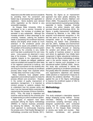 Analysis Of College Enrollment System Using Six-Sigma (DMAIC ...