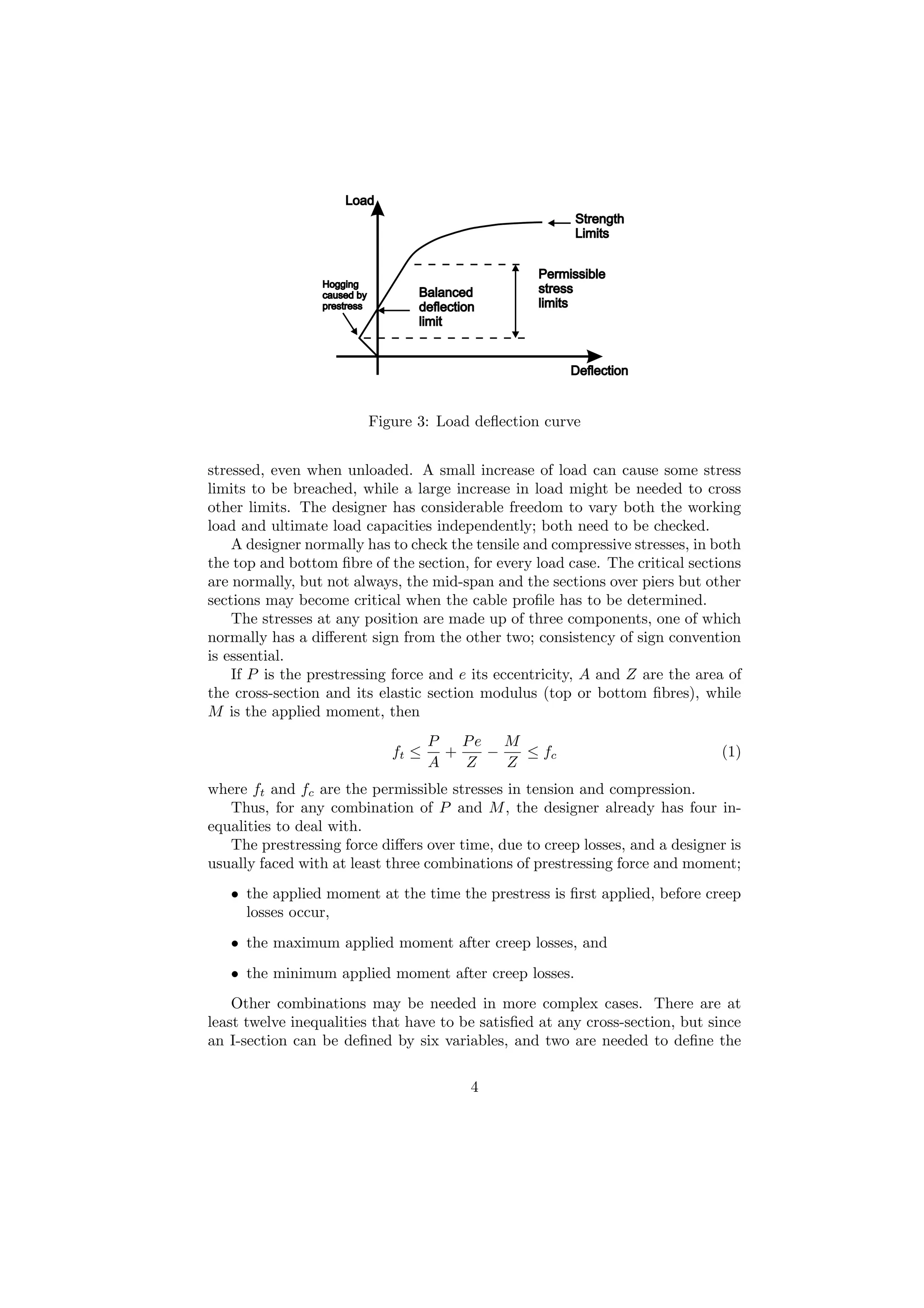 Analysis of continuous prestressed concrete | PDF