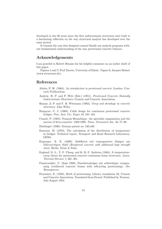 Analysis of continuous prestressed concrete | PDF