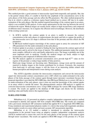 Analysis of contrast concentration for radiological images using cbir framework | PDF