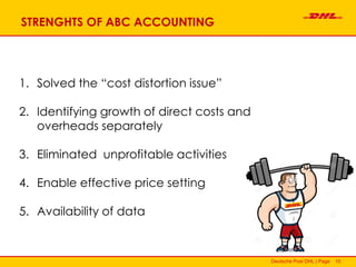 Analysis of costing methods at DHL | PDF