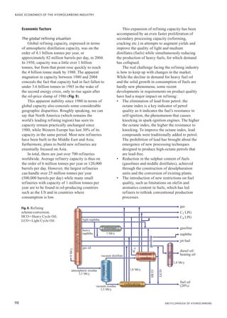 Analysis of cost structure and functions in oil transport and refining ...
