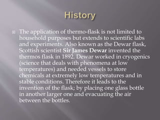 Analysis of critical thickness of insulation for an insulating bottle.pptx