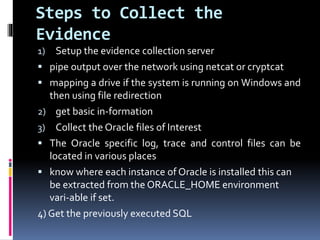 Analysis of database tampering | PPTX