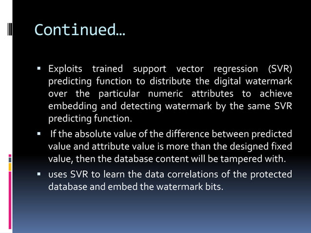 Analysis of database tampering | PPT