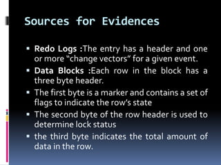 Analysis of database tampering | PPTX