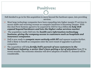 Analysis Of Dell’S Perot Buy | PPT