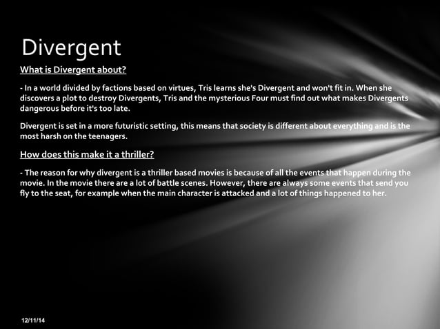 Analysis of divergent | PPT