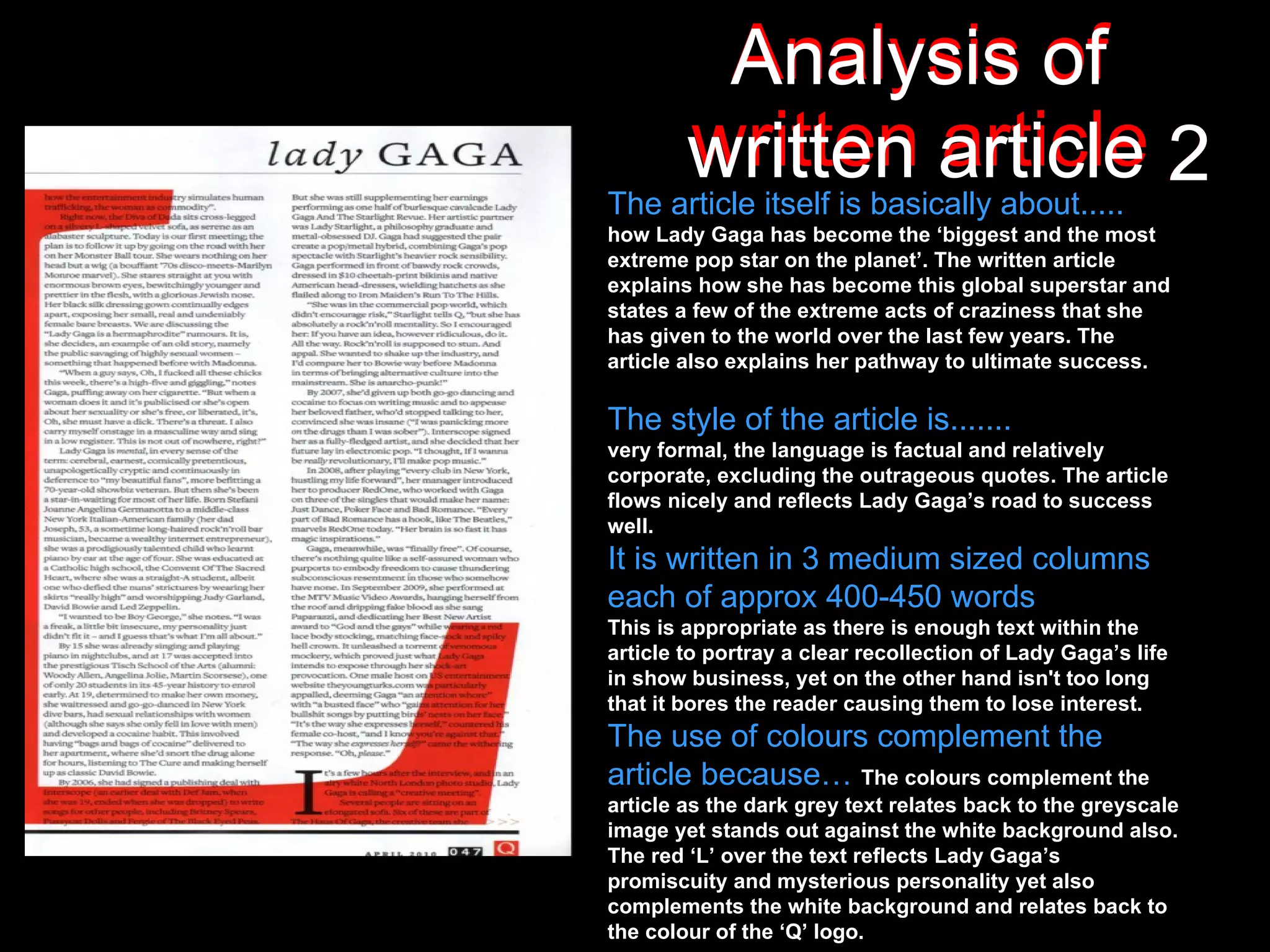 Analysis of dp spreads | PPT
