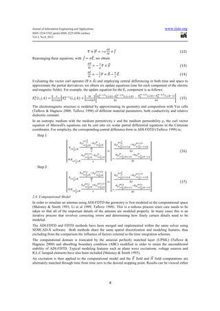 Analysis of electromagnetic field radiation from a | PDF | Physics | Science
