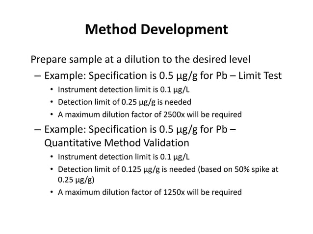 Analysis of elemental impurities in API | PPTX | Pharmaceutical ...