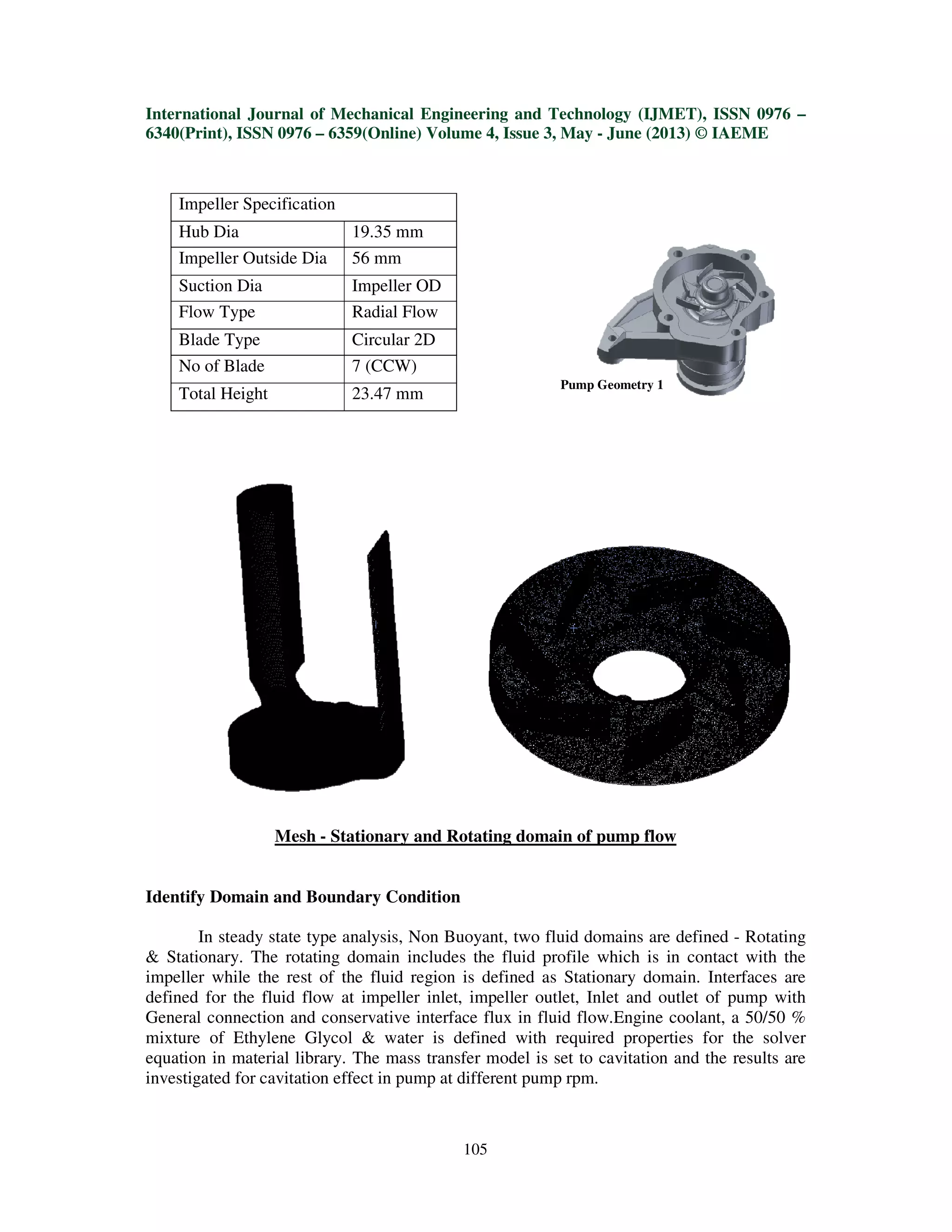 Analysis of engine cooling waterpump of car & significance of its | PDF