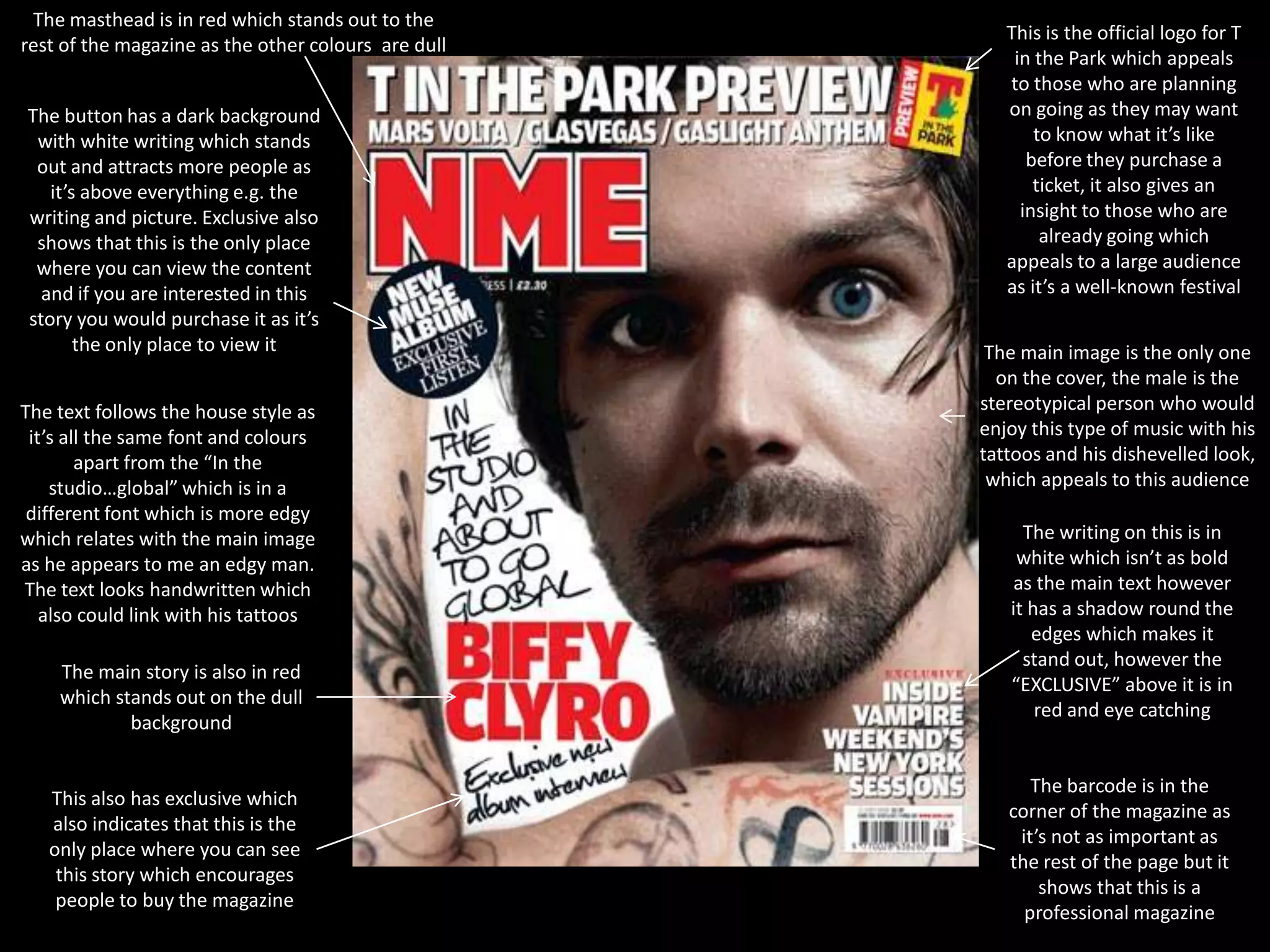 Analysis of Existing Magazine Covers | PPT