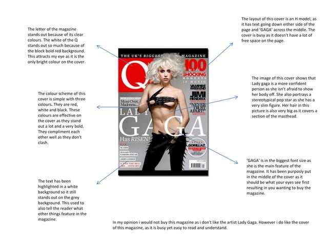 Analysis of existing pop music magazines | PPTX | Desktop Publishing | Computer Software and ...