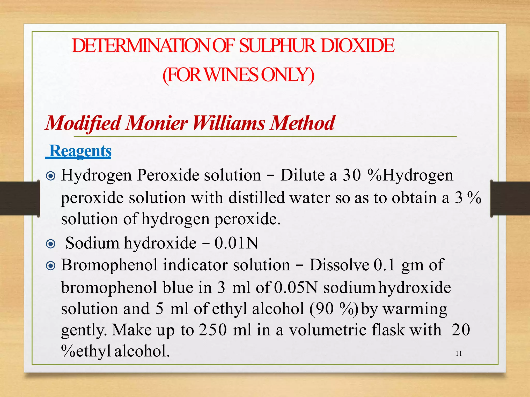 Analysis of fermented product | PPTX