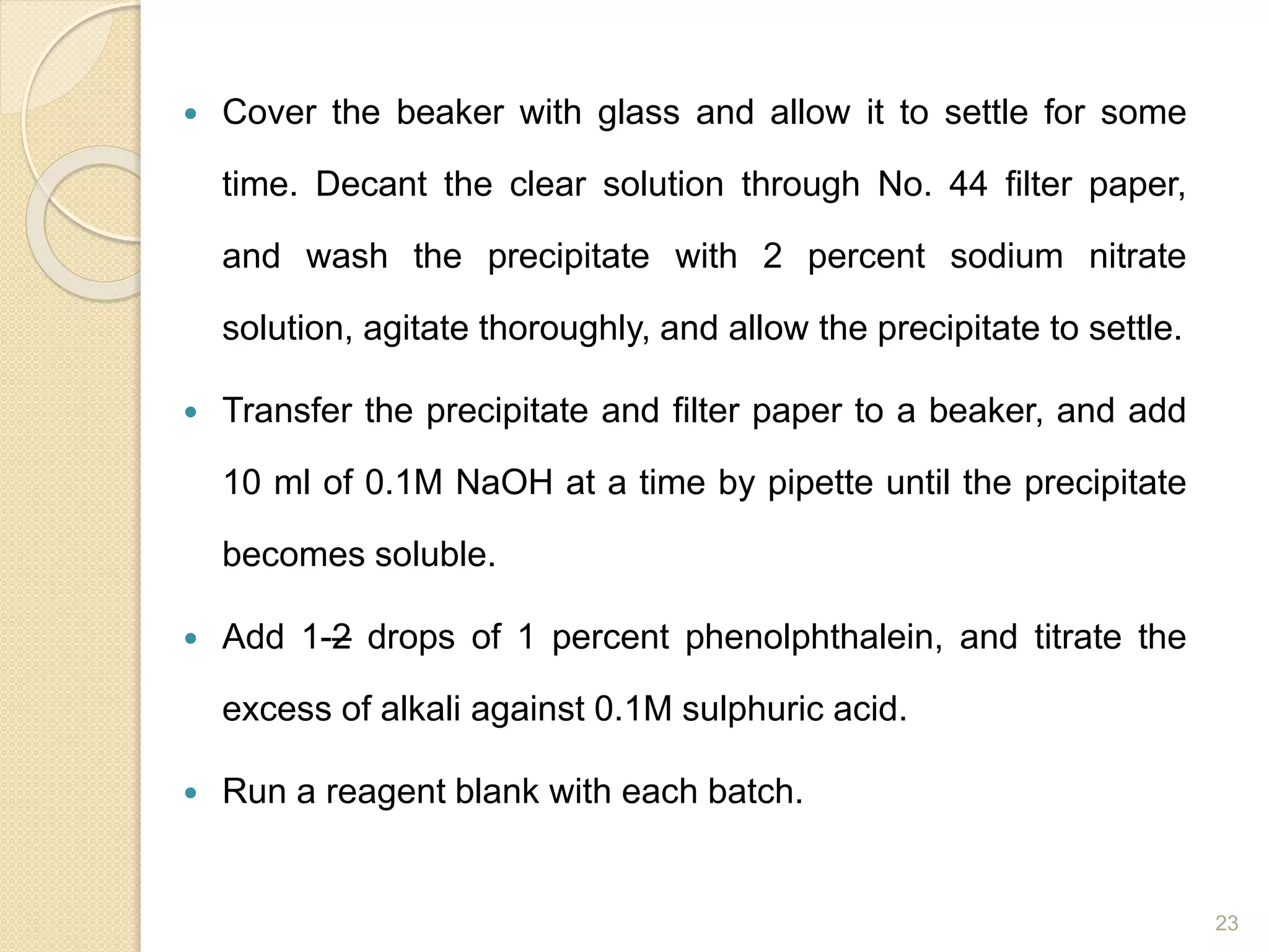 Analysis of fertilizer | PPTX