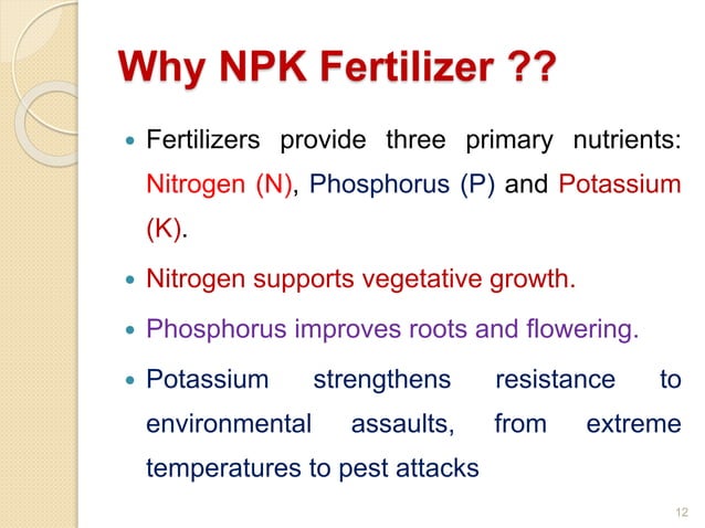 Analysis of fertilizer | PPTX | Gardening | Home & Garden