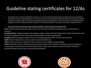 Analysis Of Films Horror Slasher and research | PPT