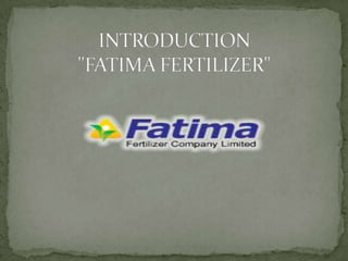 Fauji Fertilizer and Fatima Fertilizer Annual Reports Analysis | PPTX