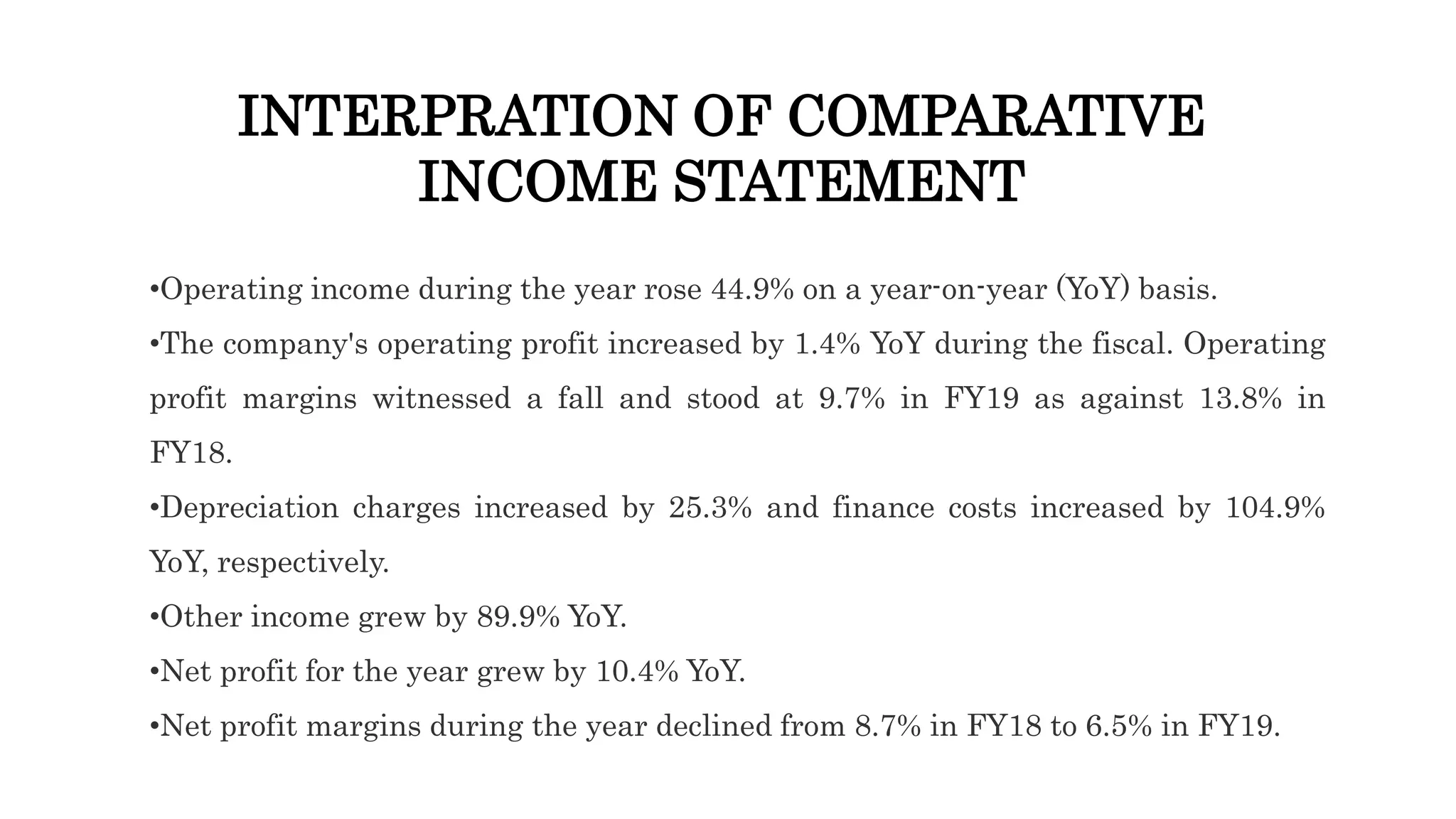 Analysis of financial statement reliance industries | PPTX