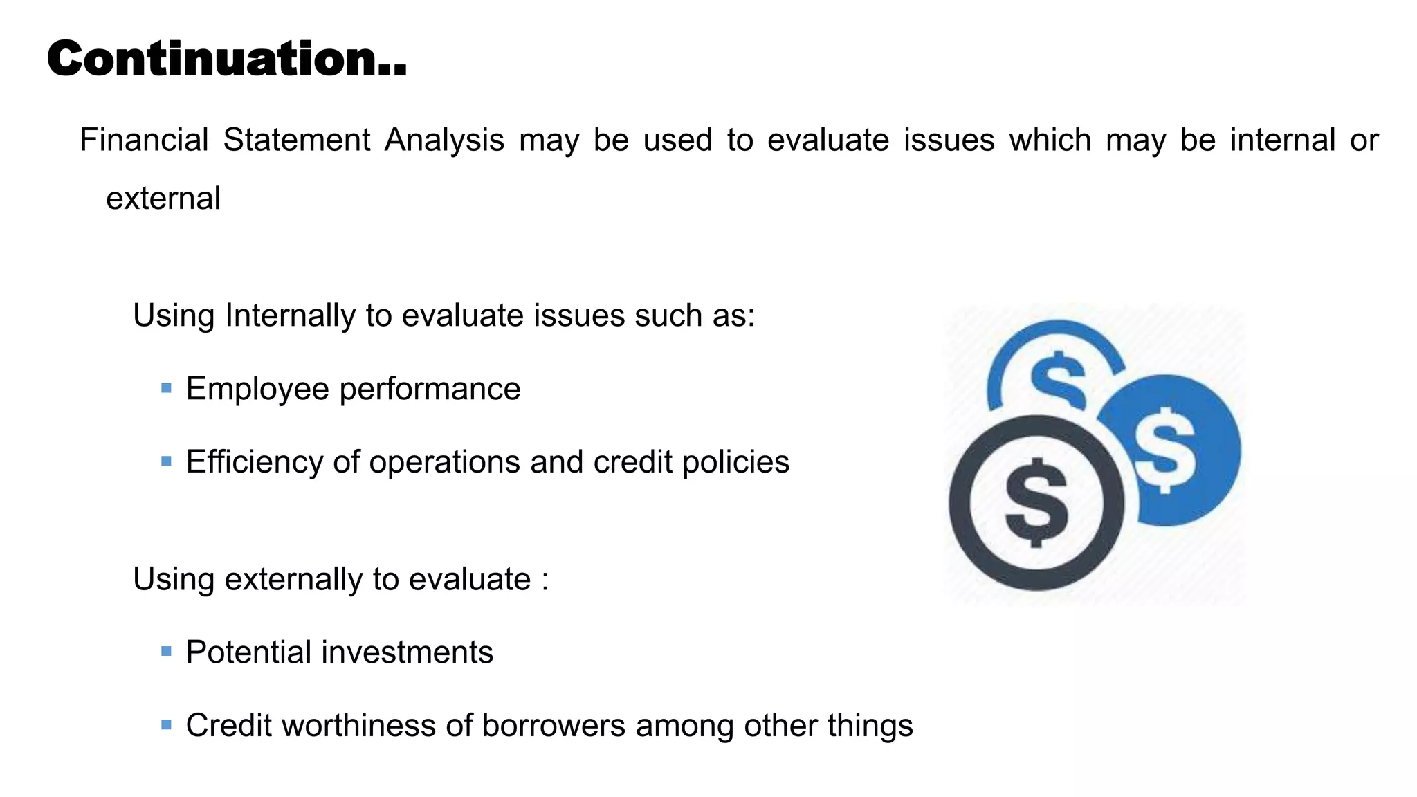 Analysis of financial statement reliance industries | PPTX