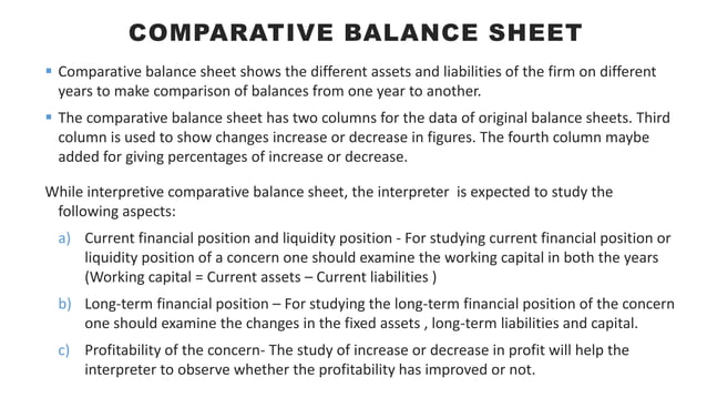 Analysis of financial statement reliance industries | PPTX
