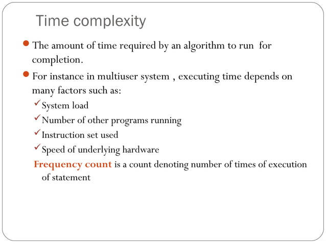 Fundamentals Of The Analysis Of Algorithm Efficiency