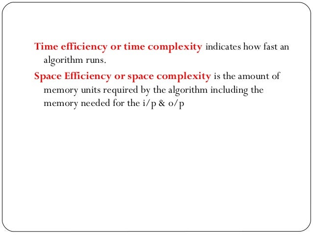 Fundamentals Of The Analysis Of Algorithm Efficiency 