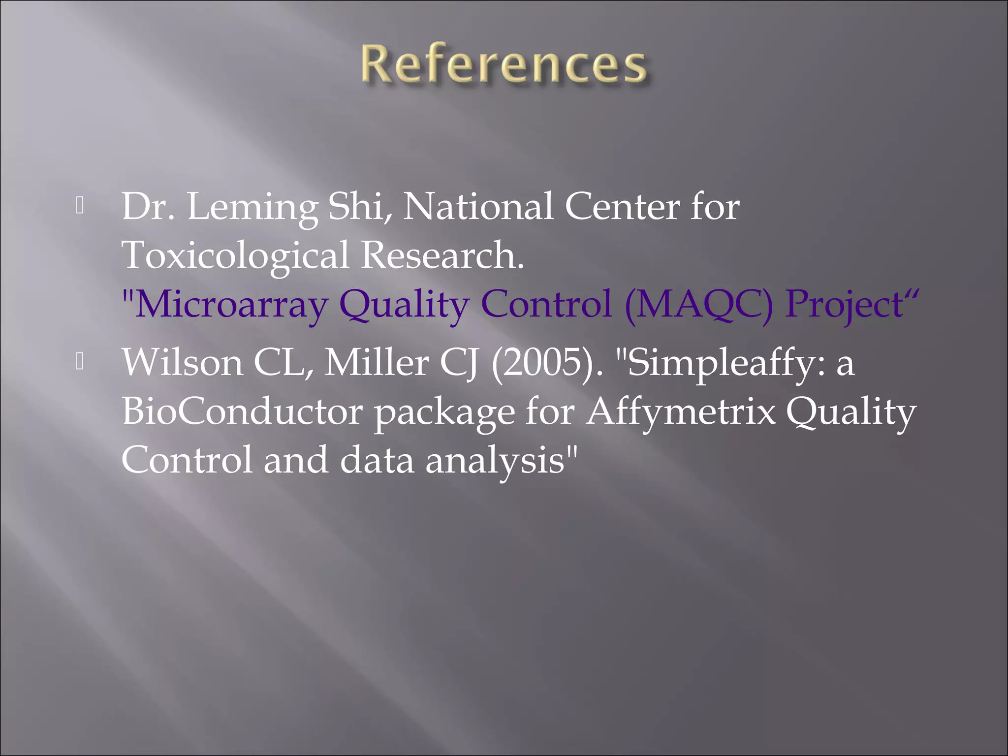 Analysis of gene expression | PPT