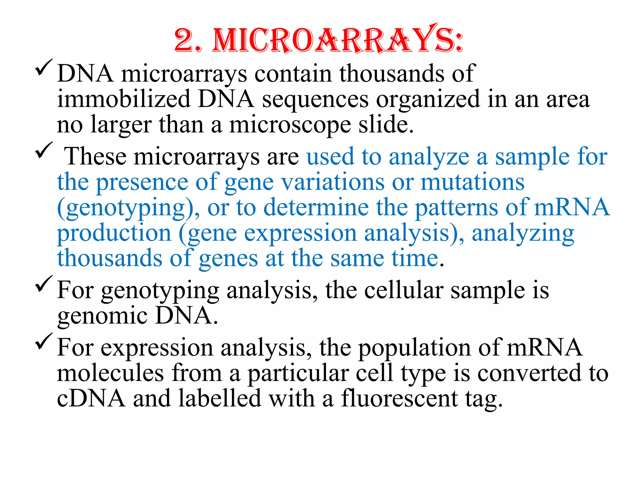 Analysis of gene expression | PPT