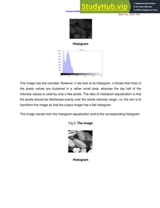 ANALYSIS OF IMAGE ENHANCEMENT TECHNIQUES USING MATLAB | PDF