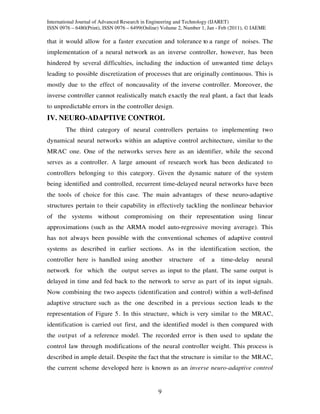 Analysis of intelligent system design by neuro adaptive control | PDF