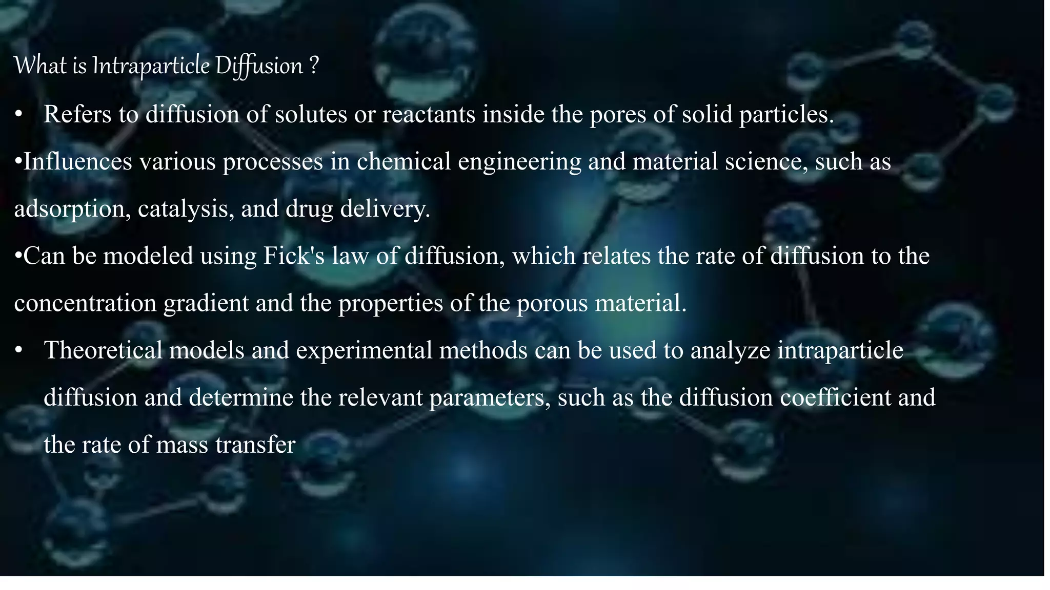 Analysis of Intraparticle Diffusion & Reaction.pptx