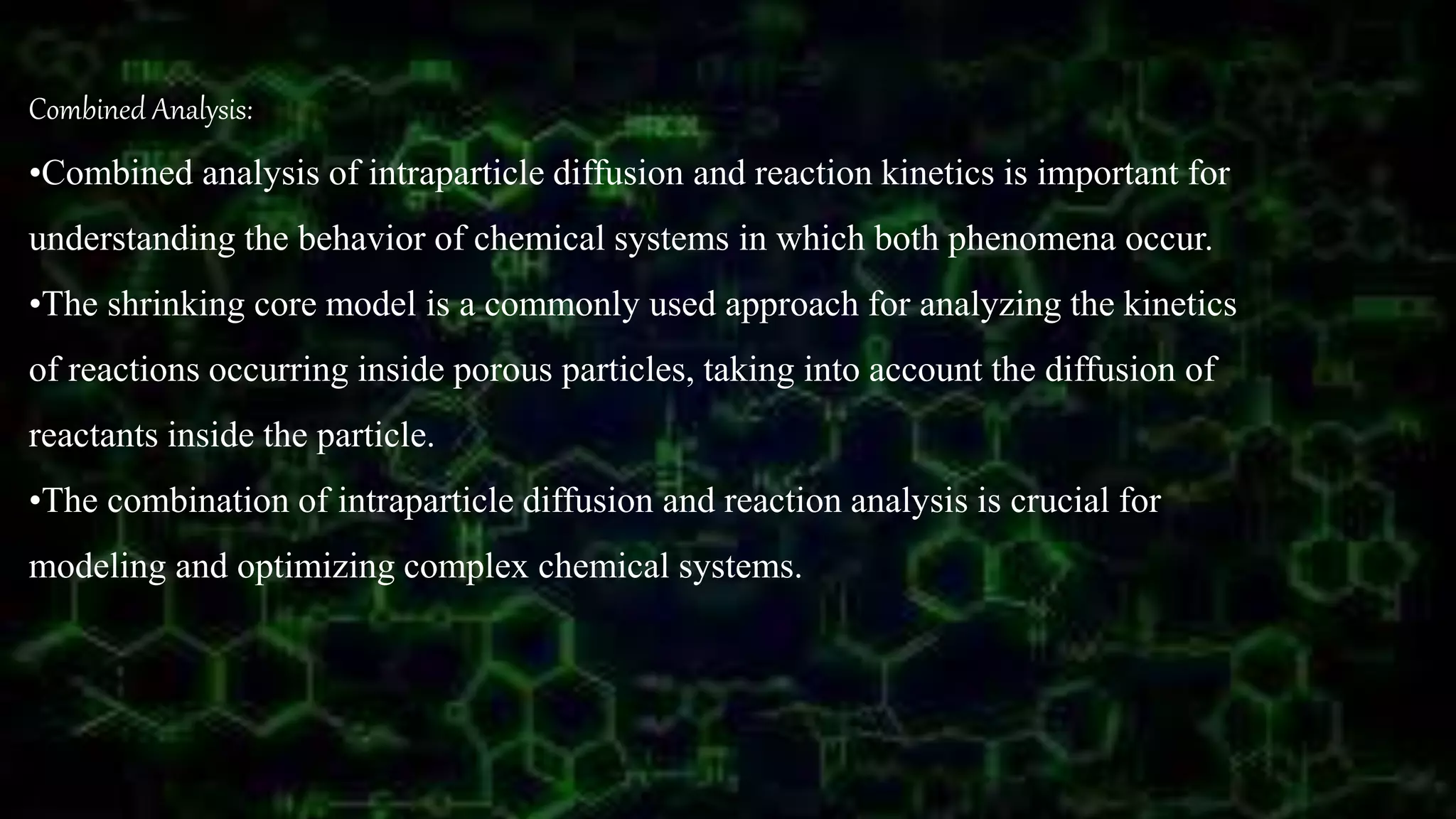 Analysis of Intraparticle Diffusion & Reaction.pptx