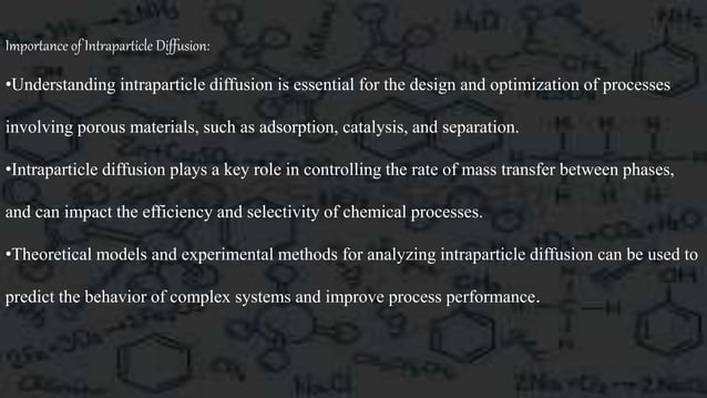 Analysis of Intraparticle Diffusion & Reaction.pptx