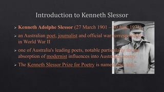 Analysis of Kenneth Slessor’s Beach Burial.pptx