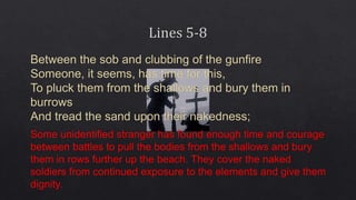 Analysis of Kenneth Slessor’s Beach Burial.pptx