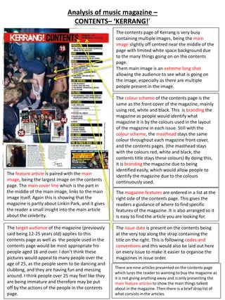 Analysis of kerrang | PDF