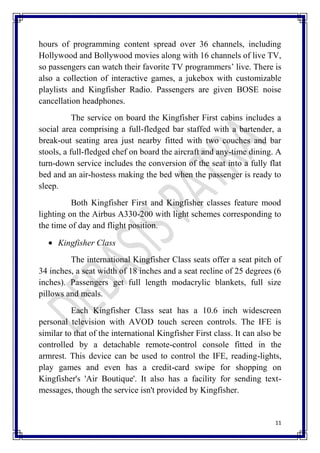 Analysis of kingfisher airlines | DOCX
