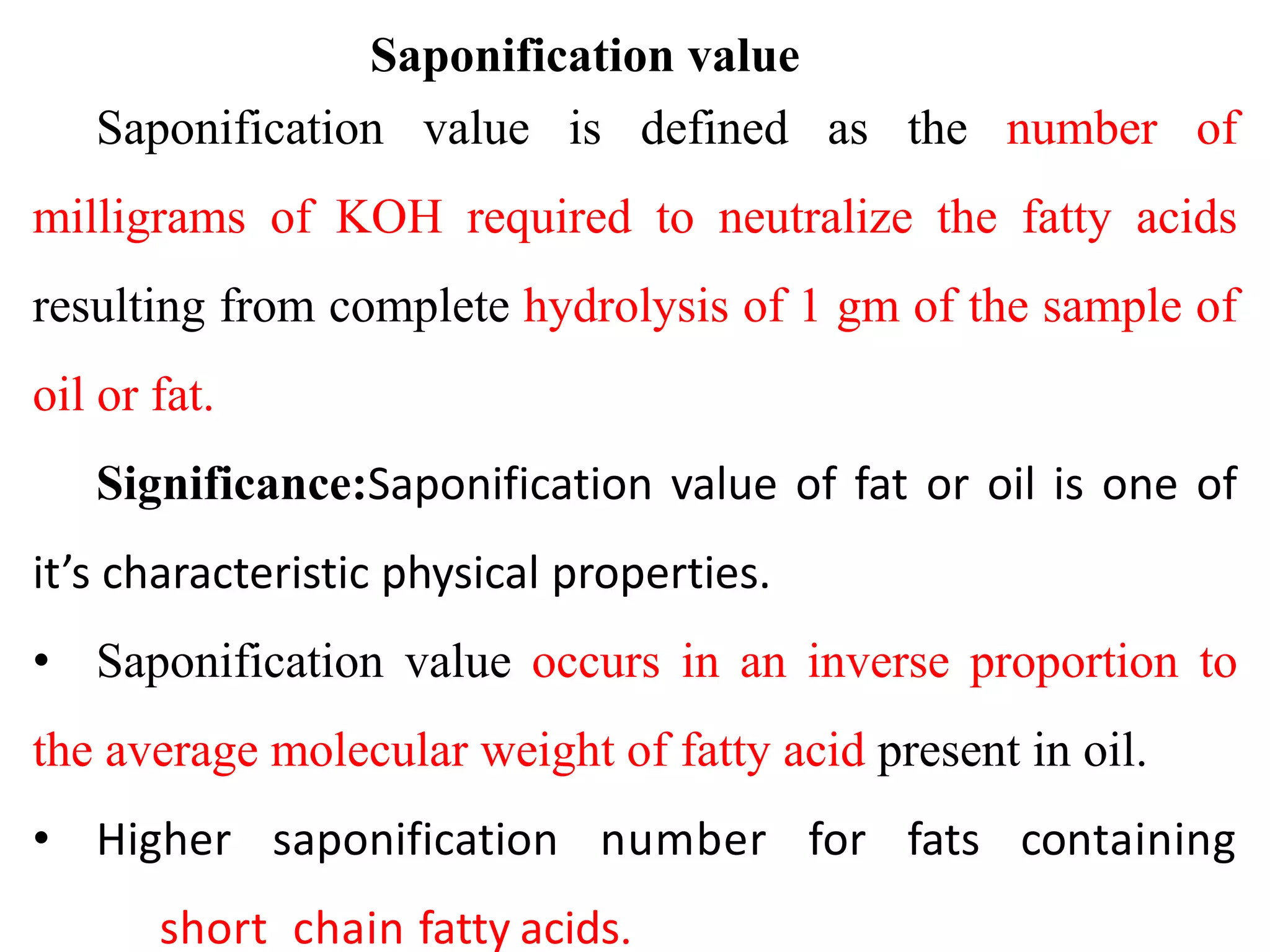 Analysis of lipids | PPTX