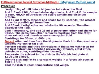 Analysis of lipids, fats & oils | PPT